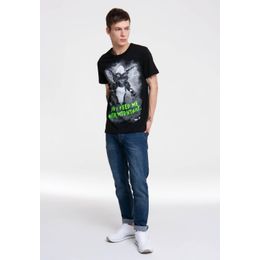 logoshirt Herren T-Shirt "Gremlins After Midnight", schwarz, Gr. XXL, bedruckt, 100% Baumwolle, Shirts, mit hochwertigem Siebdruck