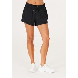 ENDURANCE ATHLECIA ATHLECIA Damen Shorts "Timmie", schwarz, Gr. 34, unifarben, 90% Polyester, 10% Elasthan, Hosen, im feuchtigkeitsregulierenden 2-in-1-Design