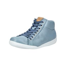 Andrea Conti Damen Sneaker "Andrea Conti Sneaker Veloursleder", Gr. 36, blau, Veloursleder, Schuhe