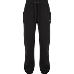 Karl Kani Damen Jogginghose "Karl Kani Damen"schwarz, Gr. XS, 80% Baumwolle, 20% Polyester, Hosen