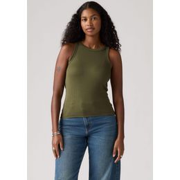 Levi's LEVI'S Damen Tanktop "DREAMY TANK GREEN", bunt, Gr. XS, Jersey, Obermaterial: 92% Modal, 8% Elasthan, Tops
