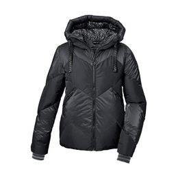 Killtec Damen Skijacke "KSW 100 WMN SKI QLTD JCKT", schwarz, Gr. 38, Oberstoff 1: 100% Polyamid/ Oberstoff 2: 100% Polyester, Futter: 100% Polyester,