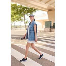 Rieker Damen Slip-On Sneaker "Ready2GO", Gr. 40dunkelblau, Lederimitat, Schuhe, Schlupfschuh, Sneaker, Freizeitschuh mit Gummizug