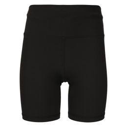 Endurance Jungen Lauftights "Basia"schwarz, Gr. 128, unifarben, 77% Polyamid, 23% Elasthan, Hosen, in schnell trocknender Qualit&auml;t