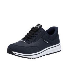 Slip-On Sneaker Rieker "Ready2GO", Herren, Gr. 43, dunkelblau, Lederimitat, Schuhe, Schlupfschuh, Sneaker, Freizeitschuh mit Gummizug, Topseller