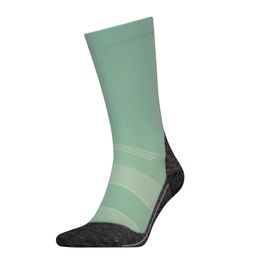 Head Damen Socken "Head HIKING COOL CREW 1P", Gr. 39, gr&uuml;n, Materialmix, Socken, mit verst&auml;rktem Waden-Bereich