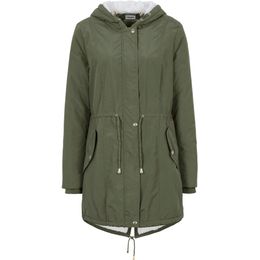 bonprix Damen Parka, gr&uuml;n, Gr. 38, unifarben, Obermaterial: 100% Polyester. Futter: 100% Polyester. &Auml;rmelfutter: 100% Polyester, Jacken, modischer