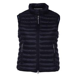 Fuchs & Schmitt FUCHS SCHMITT Damen Steppweste, schwarz, Gr. 40, unifarben, Web, Obermaterial: 100% Polyester, Westen, Stehkragen, Regular Fit, Rei&szlig;verschlusstaschen