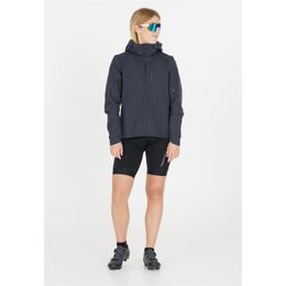 Endurance Damen Regenjacke "Seren", blau, Gr. 46, unifarben, 100% Polyester, Jacken, in wasserabweisender Qualit&auml;t f&uuml;r Fahrrad und MTB