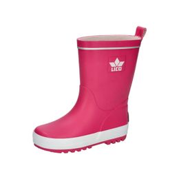 Lico M&auml;dchen Gummistiefel "Stiefel Samira", Gr. 35, rosa, Gummi, Schuhe
