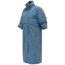 Navahoo Damen Langmantel "Zenbl&uuml;te 14"hellblau, Gr. M, Obermaterial: 100% Polyester. Innenfutter: 100% Polyester, M&auml;ntel, Modischer oversized Damen