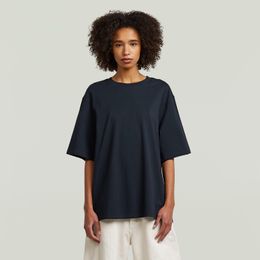 G-Star Raw G-STAR Damen T-Shirt "Relaxed Wmn"salute, Gr. M, unifarben, Single Jersey, Obermaterial: 100% Baumwolle, Shirts, Oversize mit Rundhalsform