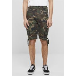Brandit Herren Stoffhose "Brandit Herren Urban Legend Cargo Shorts"olive camouflage, Gr. 5XL, 65% Polyester, 35% Baumwolle, Hosen