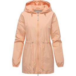 Ragwear Damen Outdoorjacke "Monadissimo A YOUMODO", orange, Basic, Gr. L, Obermaterial: 100% Polyester; Innenfutter: 100% Polyester, Jacken,