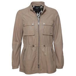 Maze Damen Outdoorjacke "42020133", grau, Gr. XL, Obermaterial: 100% Lammleder. Innenfutter: 100% Polyester, Jacken