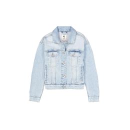 Garcia M&auml;dchen Jeansjackelight used 7788, Gr. 164, Denim/Jeans, Obermaterial: 99% Baumwolle, 1% Elasthan, Jacken, mit Stretch und Knopfleiste