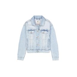 Garcia M&auml;dchen Jeansjackelight used 7788, Gr. 152, Denim/Jeans, Obermaterial: 99% Baumwolle, 1% Elasthan, Jacken, mit Stretch und Knopfleiste