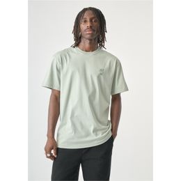 Cleptomanicx Herren T-Shirt "Sketch Gull", gr&uuml;n, Gr. XL, bedruckt, 100% Baumwolle, Shirts, mit gro&szlig;em Backprint