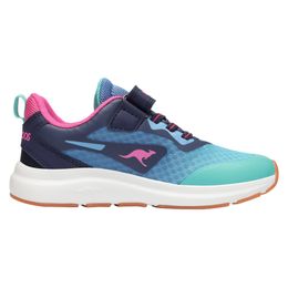 Kangaroos M&auml;dchen Sneaker "KB-PANG EV", Gr. 30, blau, Mesh, Synthetik, Schuhe, Nicht abf&auml;rbende Sohle