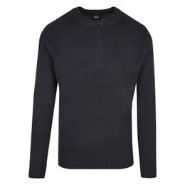 Brandit Herren Bolero "Brandit Herren Armee Pullover", schwarz, Gr. S, unifarben, 100% Polyacryl, Strickjacken
