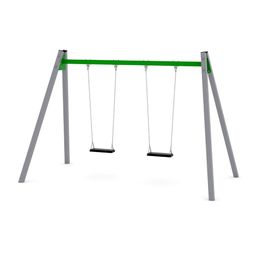 Wickey Spielplatz-Schaukel aus Metall PRO Breeze