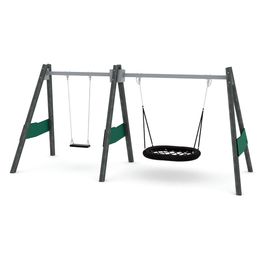 Wickey Nestschaukel &ouml;ffentlicher Spielplatz PRO Glade