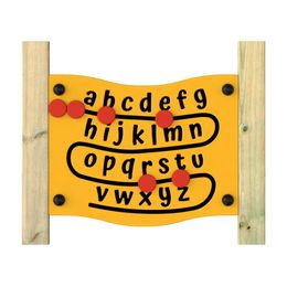 Wickey Spielwand PRO Educate Alphabet
