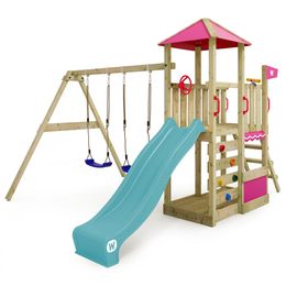 Wickey Kinderspielturm mit Schaukel und Rutsche