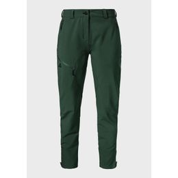 Sch&ouml;ffel SCH&Ouml;FFEL Damen Outdoorhose "Hiking Pants Style Cascata WMS", gr&uuml;n, Gr. 44, Oberstoff: 92% Polyester, 8% Elasthan, Hosen