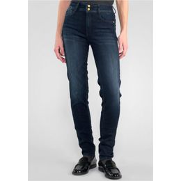 Damen Bequeme Jeans "PULPHIGH", blau, Gr. 29, Le Temps Des Cerises, unifarben, 76% Baumwolle, 11% Polyester, 11% Modal, 2% Elasthan, Jeans, mit hoher