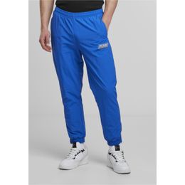 Karl Kani Herren Jogginghose "Karl Kani Sport Patch Essential Trackpants"blau, Gr. XXS, 100% Polyamid, Hosen