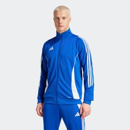 Herren Trainingsjacke "TIRO24 TRJKT", blau, Gr. S, adidas Performance, Obermaterial: 100% Polyester, Jacken