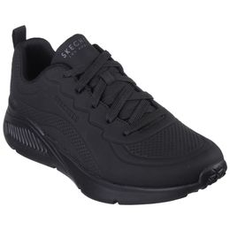 Skechers Herren Sneaker "UNO LITE-LIGHTER ONE", Gr. 42, schwarz, Lederimitat, Schuhe, im monochromen Look, Freizeitschuh, Halbschuh, Schn&uuml;rschuh