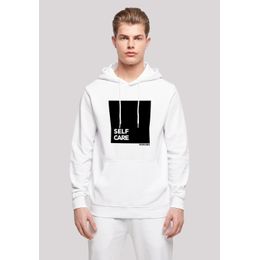 F4NT4STIC Herren Kapuzenpullover "SELF CARE HOODIE", wei&szlig;, Gr. XXL, Obermaterial: 50% Baumwolle, 50% Polyester, Pullover, Print