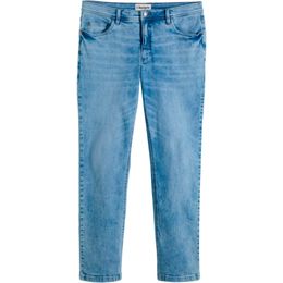 bonprix Herren Regular-fit-Jeans "Regular Fit Stretch-Jeans m. Komfortschnitt, Straight", blau, Gr. 68, Obermaterial: 98% Baumwolle, 2% Elasthan,