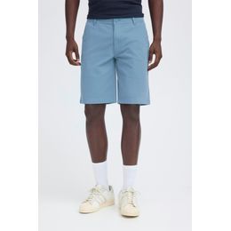 Blend Herren Shorts "BHMASON SLIM/REG CHINO SHORTS", blau, Gr. M, unifarben, Web, Obermaterial: 98% Baumwolle, 2% Elasthan, Hosen, aus