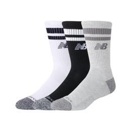 New Balance Herren Sportsocken, Gr. Scolorot2, Obermaterial: 100% Polyester, Socken, f&uuml;r Jugendliche, leichtes Material, geripptes Design