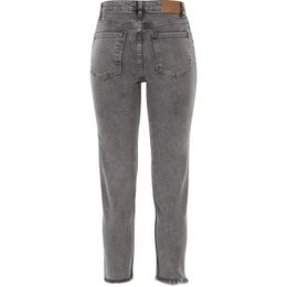 2Y Premium Damen Bequeme Jeans "2Y Premium Damen 2Y Ladies Basic Slim Fit Denim", grau, Gr. 38, unifarben, 98% Baumwolle, 2% Elasthan, Jeans
