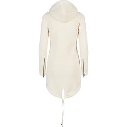 Urban Classics Damen Sweatjacke "Urban Classics Damen Ladies Sweat", beige, Gr. S, unifarben, 63% Baumwolle, 37% Polyester, Sweatjacken