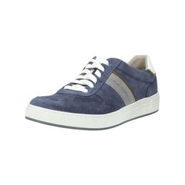 Pius Gabor Herren Sneaker "Pius Gabor Sneaker Veloursleder", Gr. 45, blau, Veloursleder, Schuhe