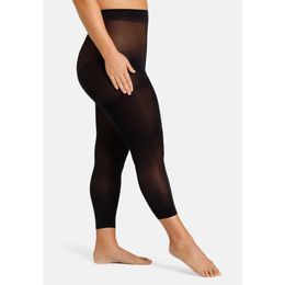 Camano Damen Feinstrumpfhose "Leggings 1er Pack", Gr. 60, schwarz, 85% Polyamid, 15% Elasthan, Strumpfhosen