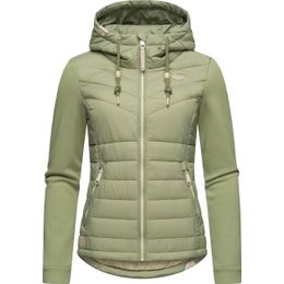 Ragwear Damen Outdoorjacke "Lucinda", gr&uuml;n, Gr. 4XL, Obermaterial: 100% Polyester; Obermaterial &Auml;rmel: 100% Baumwolle; Futter: 100% Polyester;