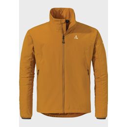 Sch&ouml;ffel SCH&Ouml;FFEL Herren Outdoorjacke "Bike Ins Jacket Style Salza MNS", gelb, Gr. 52, Oberstoff: 90% Polyester, 10% Elasthan. (Coating: Polyurethan).