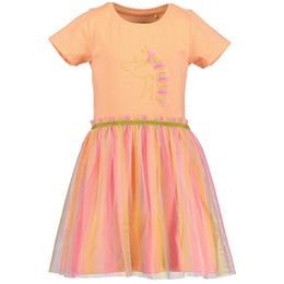 Blue Seven M&auml;dchen Jerseykleid "M&auml;dchen T&uuml;llkleid mit Pferd", bunt, Gr. 122, 95% Baumwolle, 5% Elasthan, Kleider