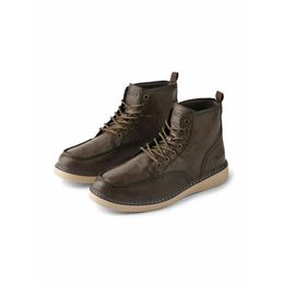 MCS Herren Stiefel "MCS boots MCBalder", Gr. 43, braun, Obermaterial: 100% Polyurethan, Schuhe