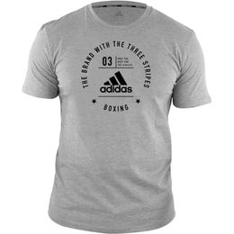 T-Shirt "Community T-Shirt &ldquo;Boxing&rdquo;", XS, grau, adidas Performance, Shirts