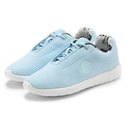 active by Lascana LASCANA ACTIVE Damen Sneaker "Halbschuh, Turnschuhe", Gr. 38, blau, Obermaterial: 100% Textilmaterial. Decksohle: 100% Textilmaterial. Futter: 100%