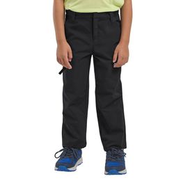 Jack Wolfskin M&auml;dchen Outdoorhose "TURBULENCE PANTS K", schwarz, Gr. 128, Obermaterial: 100% Polyester; Futter: 100% Polyester, Hosen
