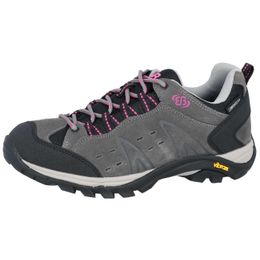 Br&uuml;tting BR&Uuml;TTING Damen Outdoorschuh "Outdoorschuh Mount Bona Low", Gr. 38, grau, Veloursleder, Schuhe