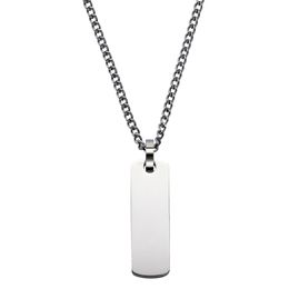 Firetti Damen Kette mit Anh&auml;nger "Schmuck Geschenk Halskette", 50, Edelstahl, silber, Edelstahl, Halsketten
